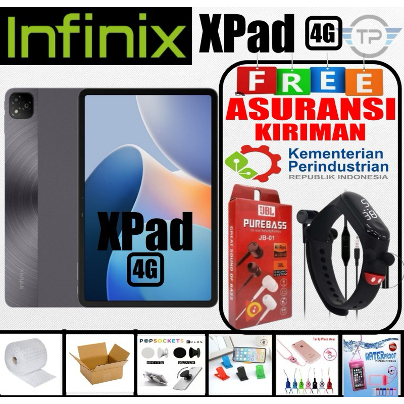 Jual Infinix Xpad 4/128GB / 4/256GB 4G LTE Mediatek Helio G99 FHD+ ...