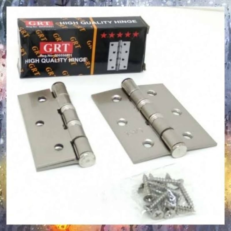 Jual ENGSEL PINTU JENDELA GRT / WILMER UKURAN 3 INCH / 4 INCH / 5 INCH ...
