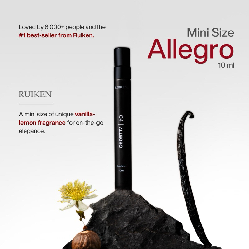 Jual Travel Size - ALLEGRO By RUIKEN Parfume Lokal EDP - 10 ML | Shopee ...
