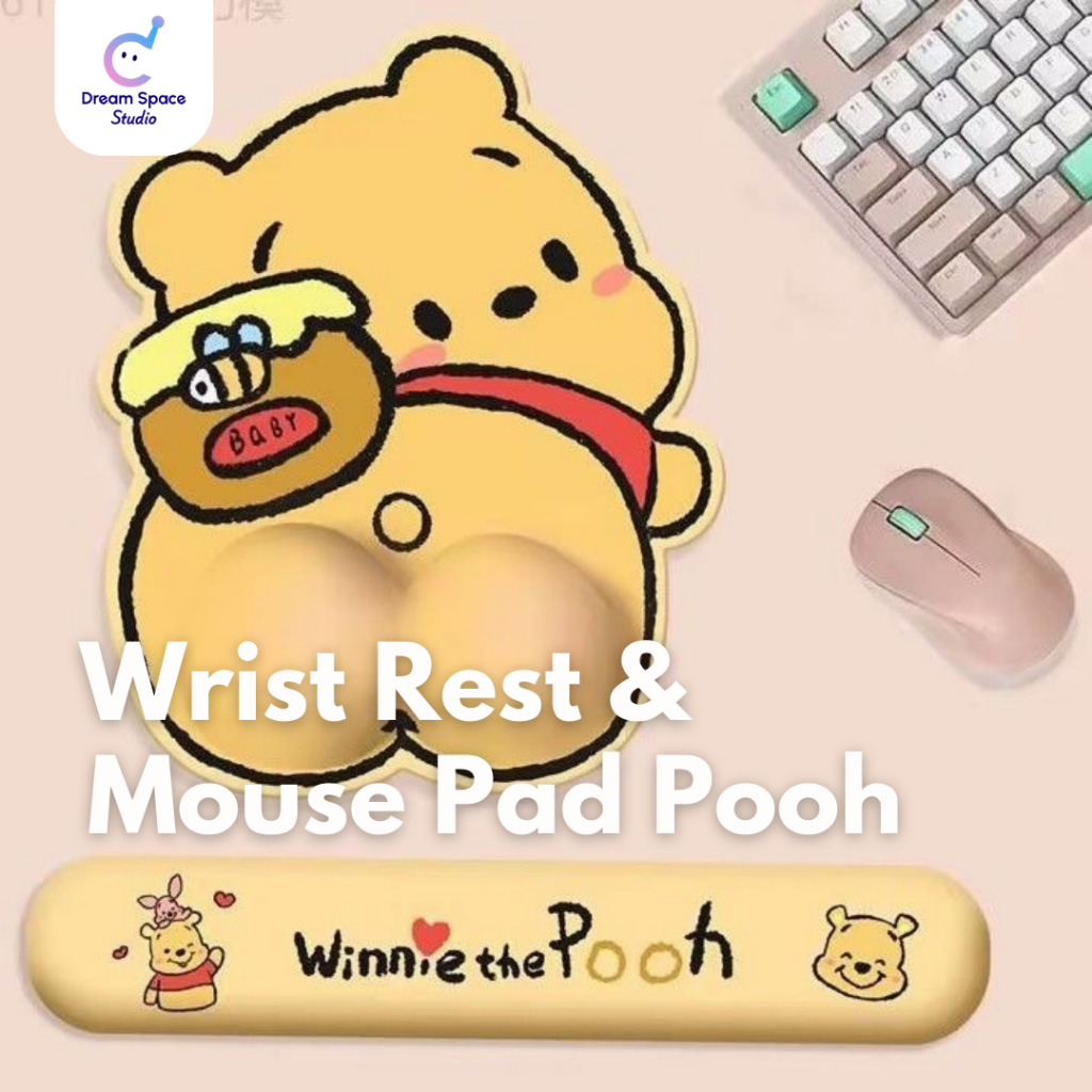 Jual Dreamspace Studio Mousepad readystock Winnie The Pooh Bantalan ...