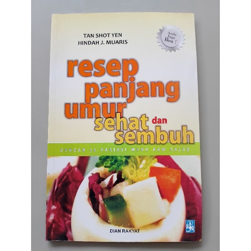 Jual BUKU RESEP MASAK RESEP PANJANG UMUR SEHAT DAN SEMBUH dengan 30 ...