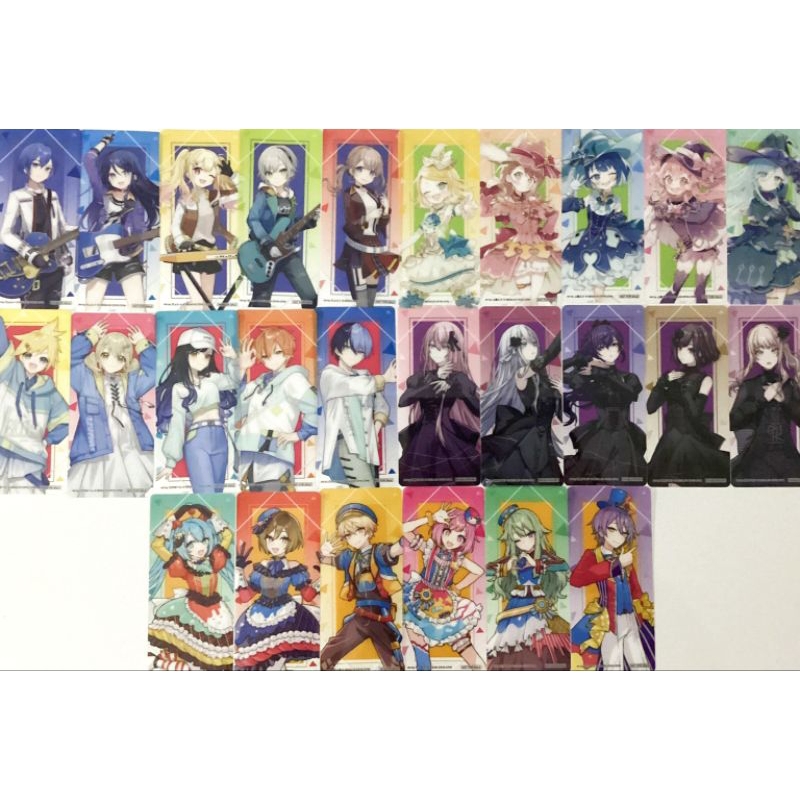 Jual Project Sekai Clear Bookmark All Character | Shopee Indonesia