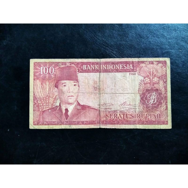 Jual 100 Rupiah Soekarno 1960 Vf Marta Collectin 02 Pusatnya koleksi ...