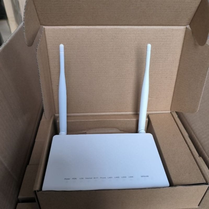 Jual ONT ZTE F609 V9 / V10 XPON NEW SUPPORT OMCI ANTENA 5DB DENGAN ...