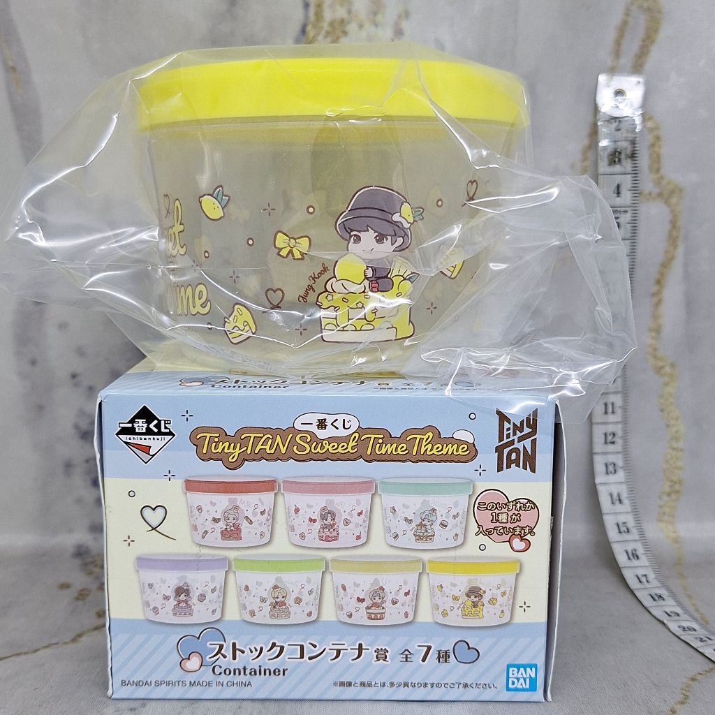 Jual BTS Tinytan Tiny Tan Jungkook Jung Kook Container Sweet Time Theme ...