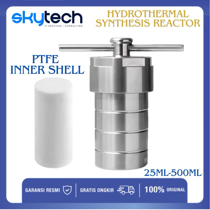 Jual Hydrothermal Autoclave Reactor Teflon Chamber Synthesis 100ml | Shopee Indonesia