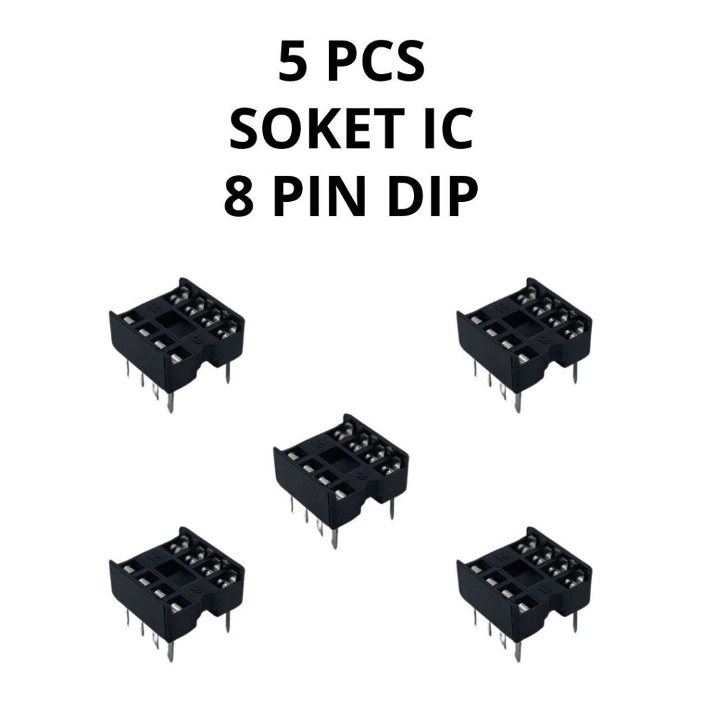 Jual SOKET IC 2X4 SOKET IC 8 PIN | Shopee Indonesia
