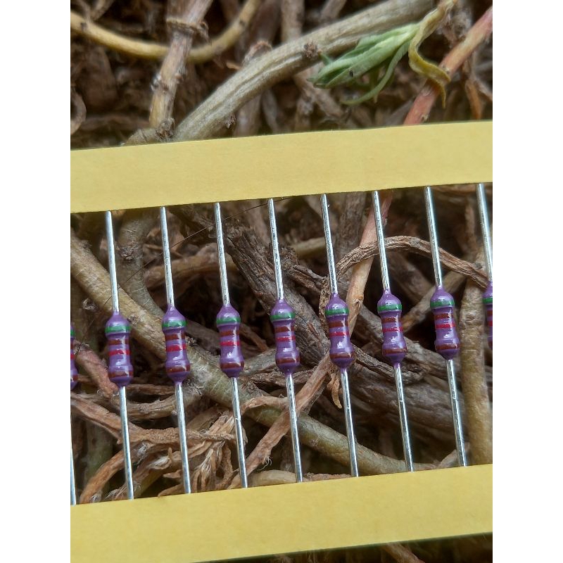 Jual resistor 5k1 ohm 1/4wat unggu zero full tembaga harga untuk 50pc ...