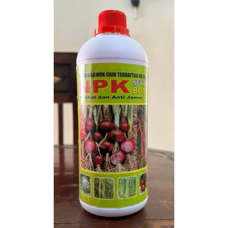 Jual Pupuk NPK Booster Pupuk Buah, Daun dan Anti Jamur Ukuran 1 Liter ...