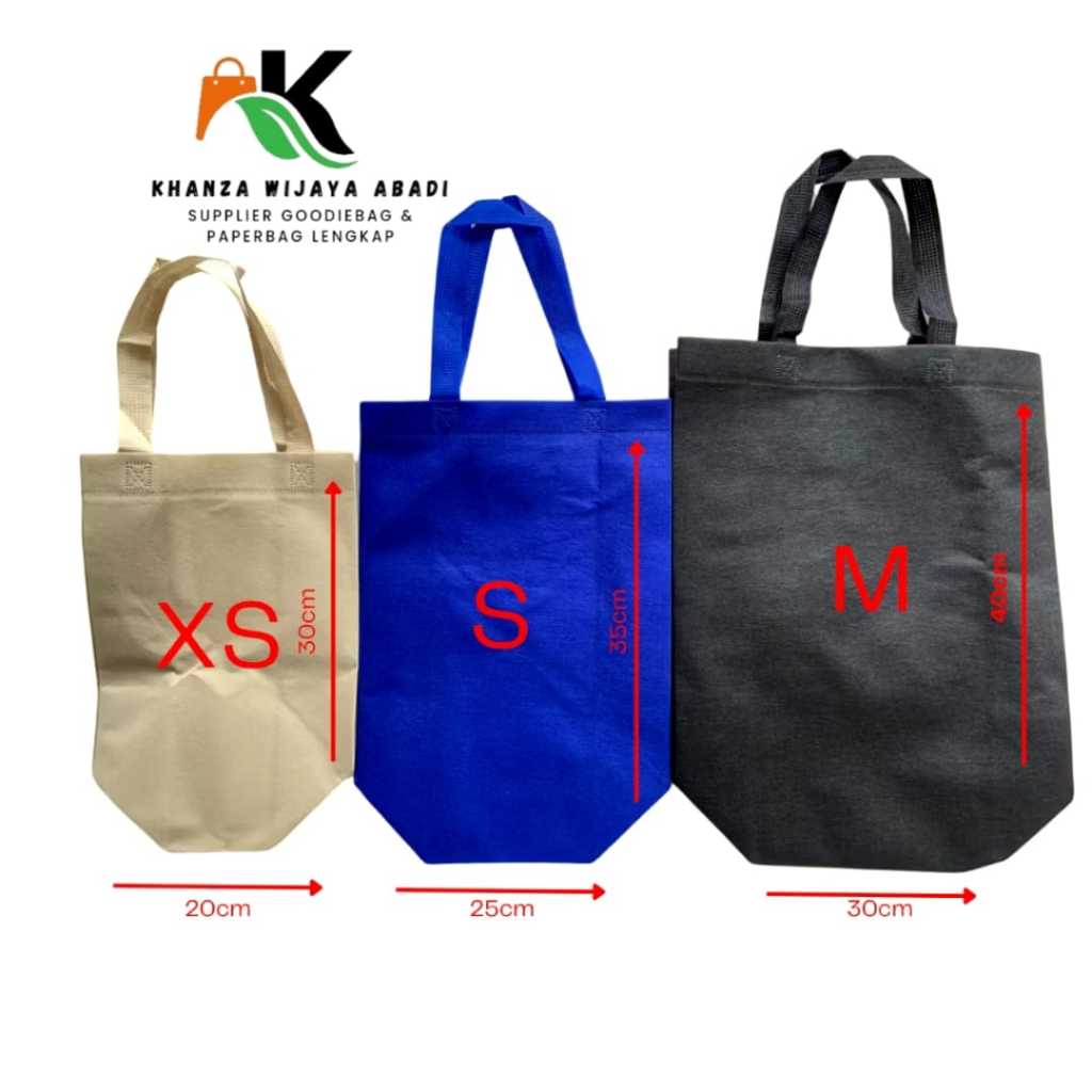 Jual Tas Spunbond 30x40 / Tas HBPA uk 30x40x10 / Tas box press / Tas ...