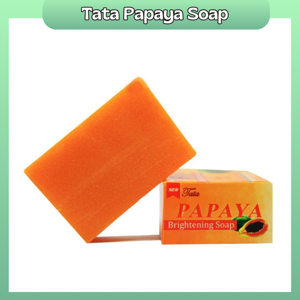 Jual Tata Sabun Batang Pembersih Wajah/Muka Papaya Brightening Soap 120gr | Shopee Indonesia