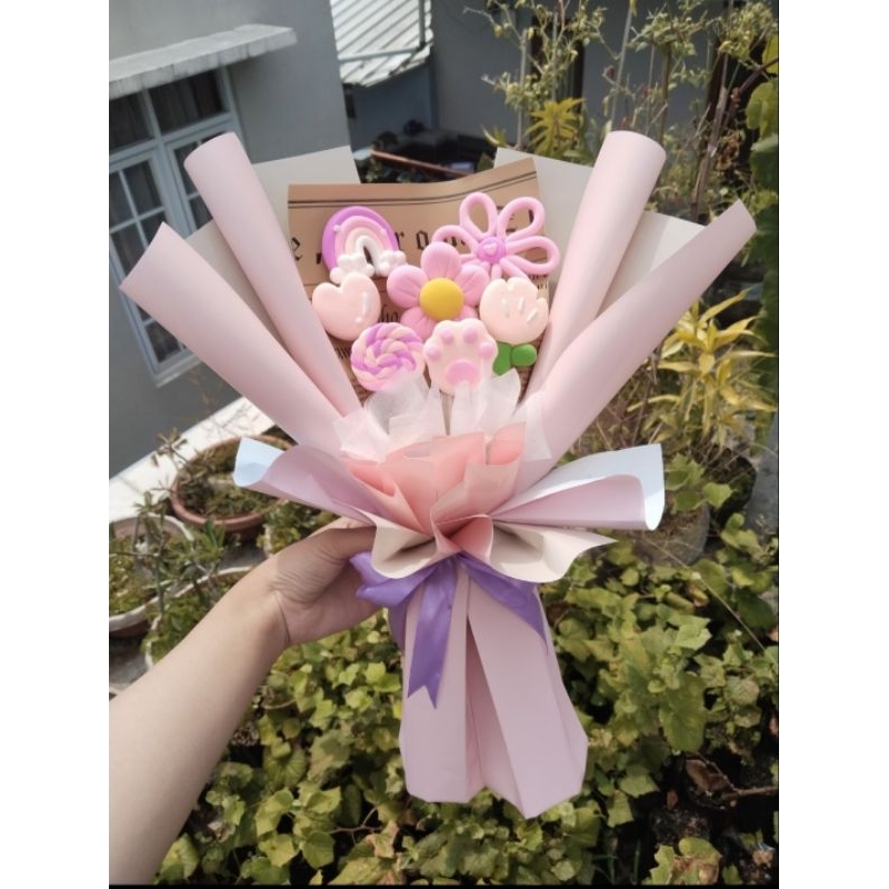 Jual Buket Bunga Clay/Flower Bouquet/Custom/Graduation/Wedding Gift ...