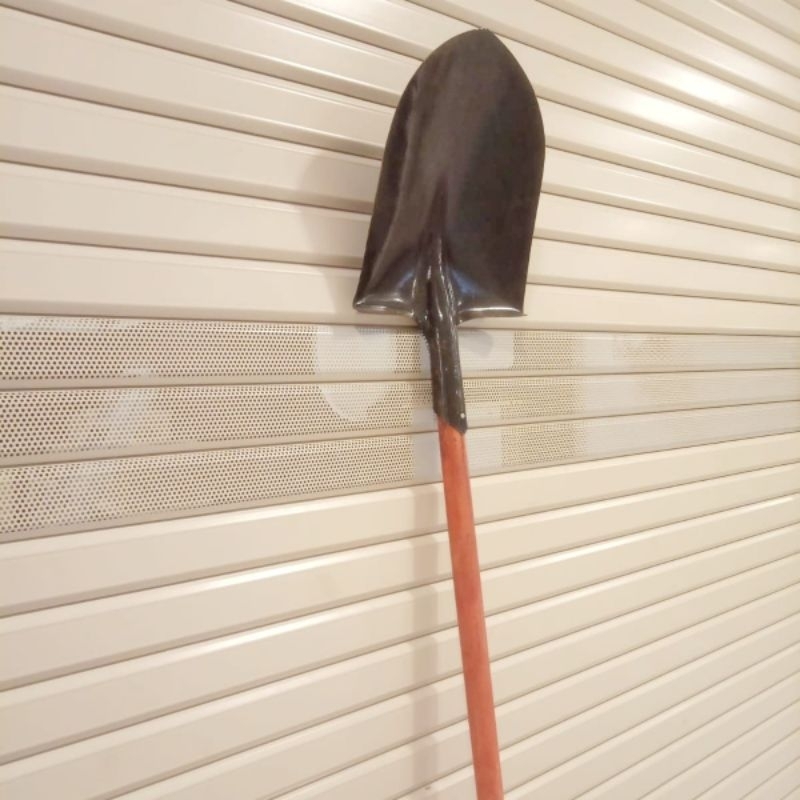 Jual Sekop Api tebal 1.1 mili dengan gagang kayu dowel / rotan alat ...