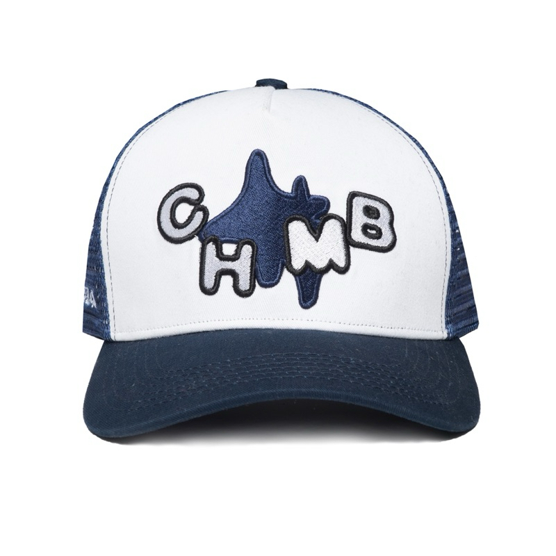 Jual Trucker Hat Chambredelavain - CHMB Truck navy | Shopee Indonesia