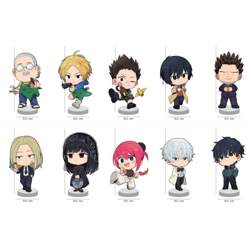 Jual Sakamoto Days Chibi Acrylic Standee / Standee Akrilik Anime ...