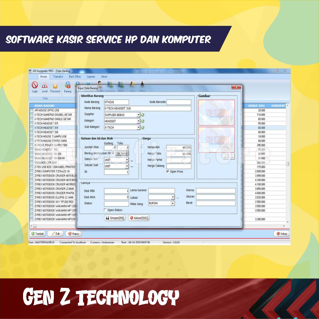 Jual Software kasir Service HP dan Komputer | Shopee Indonesia