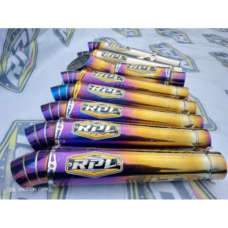 Jual Tabung Knalpot RPL RACING EXHAUST Keong Paling Gahar Untuk Semua ...