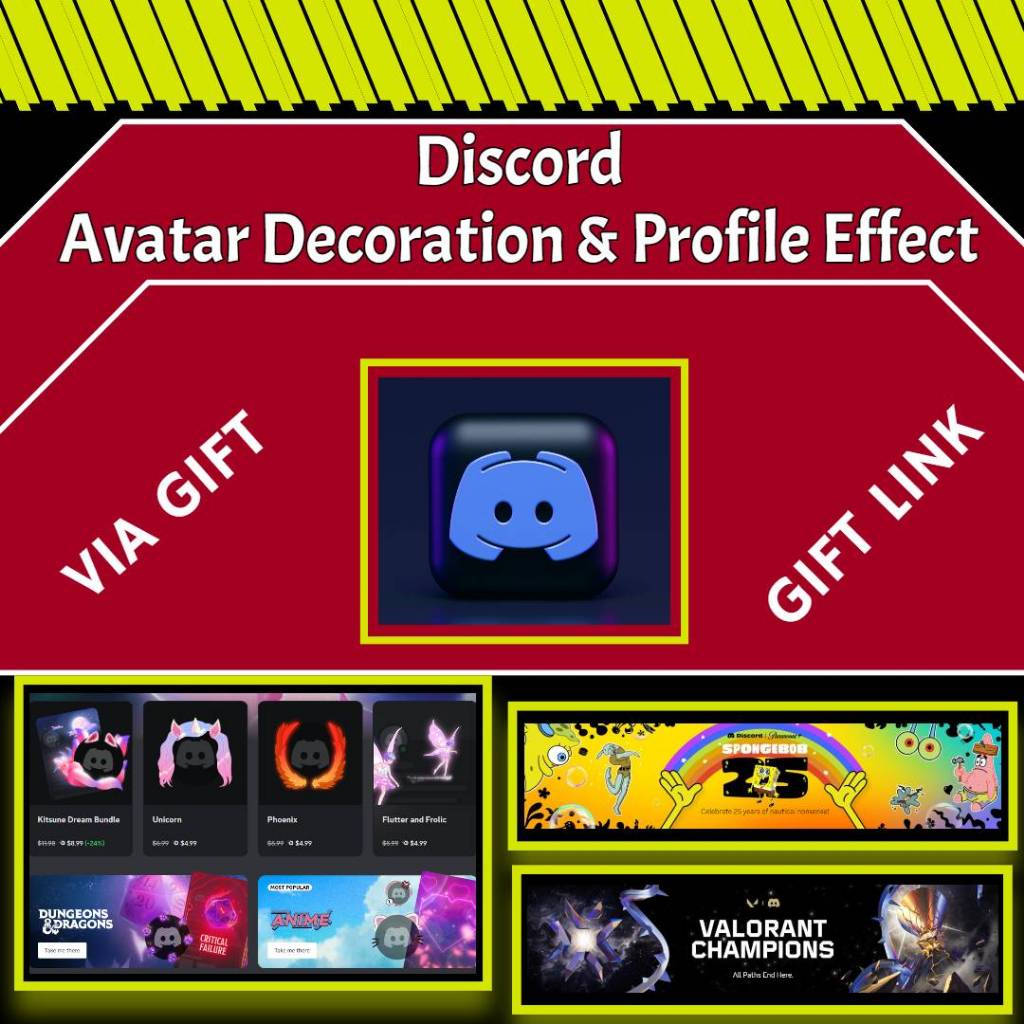 Jual Decoration Discord Avatar dan Profile effects | Shopee Indonesia