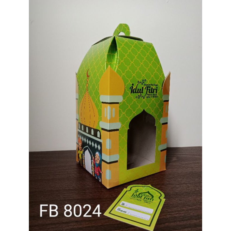Jual (10 pcs) Kardus lebaran idul fitri hampers FB 8024, FB 804 ...