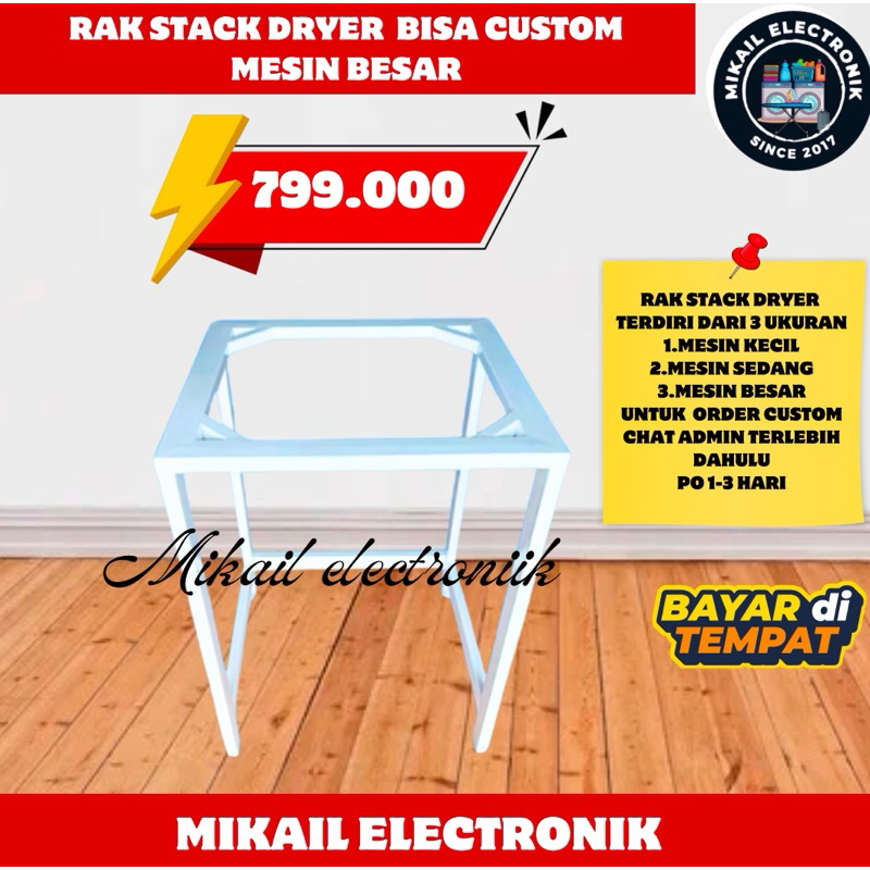 Jual RAK STACK / TUMPUK MESIN LAUNDRY | Shopee Indonesia