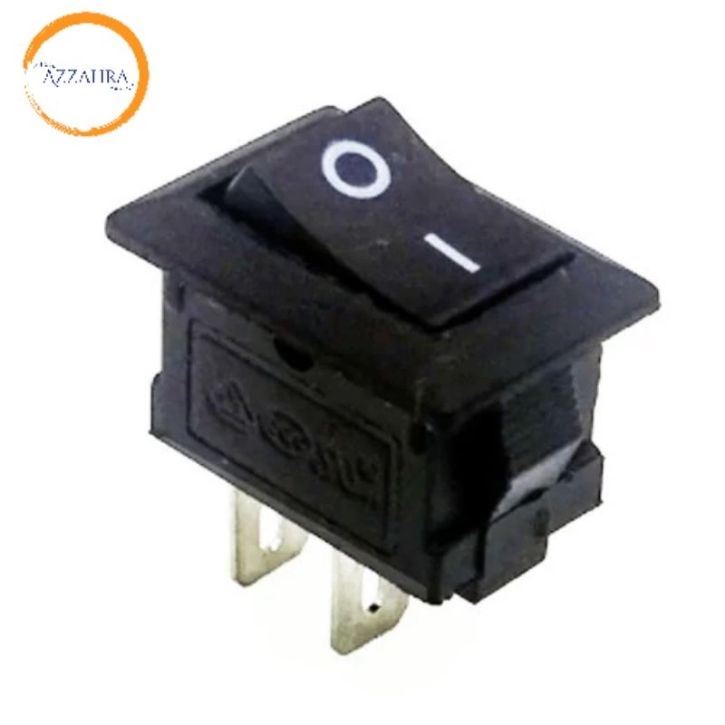 Jual Saklar Switch On Off Kaki 2 Hitam isi 100 / Saklar mini isi 100 ...