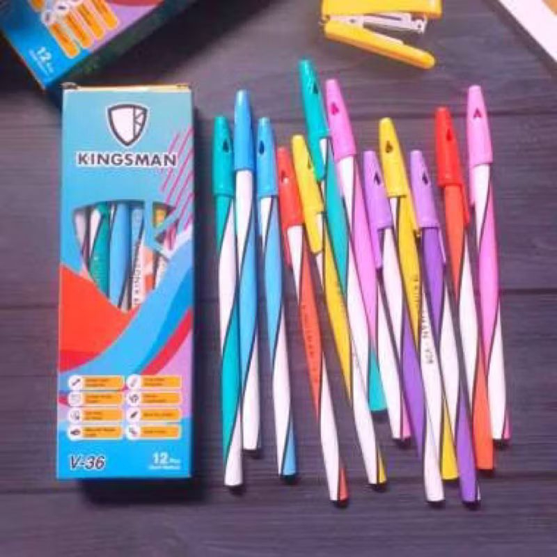 Jual Pulpen Kingsman Pen Murah (Isi 12pcs) | Shopee Indonesia