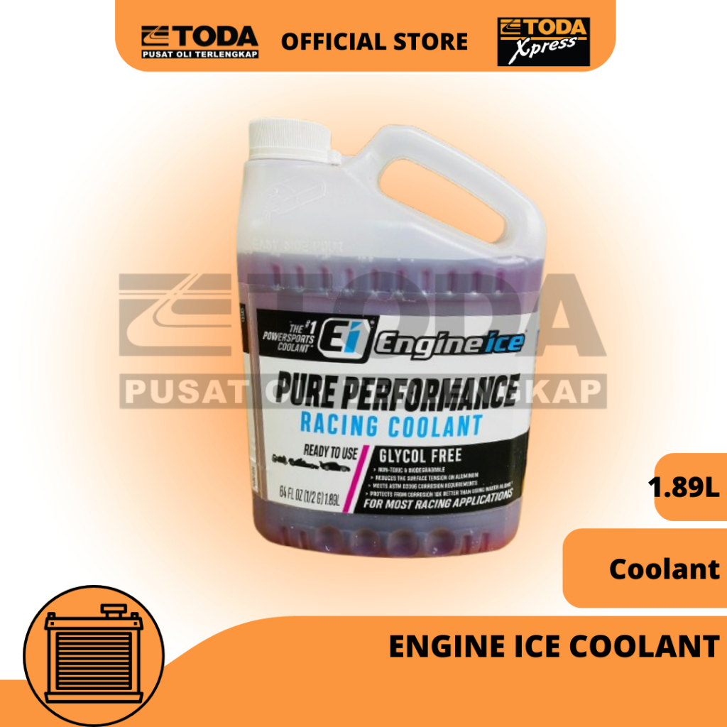 Jual Air Radiator Engine Ice Coolant 1.8L Original | Shopee Indonesia