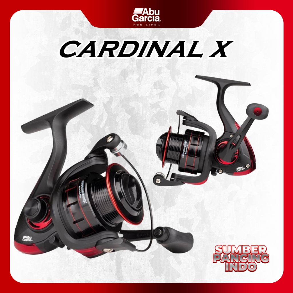 Jual ABU GARCIA Reel Pancing Spinning CARDINAL X 3+1Ball Bearing Power ...