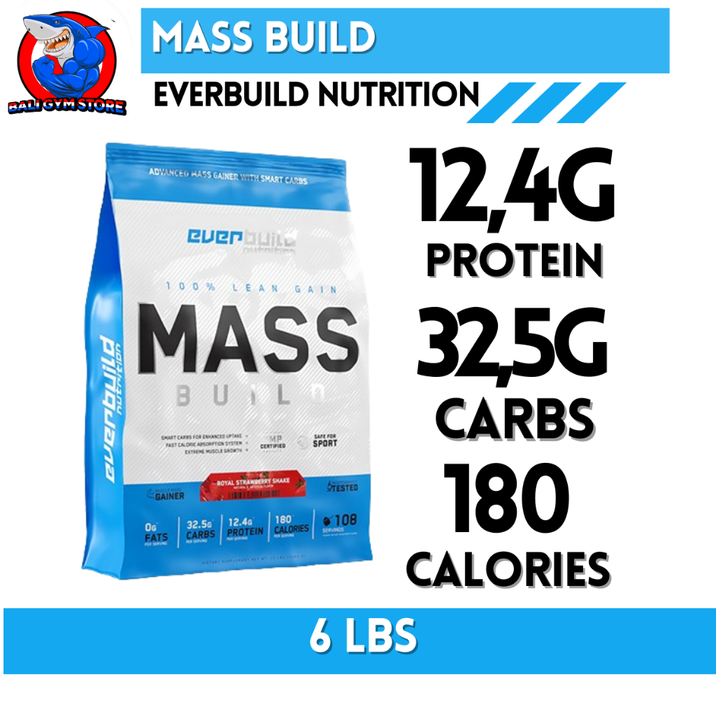 Jual Everbuild MASS BUILD Lean Gainer 6 Lbs Import Membantu Menambah ...