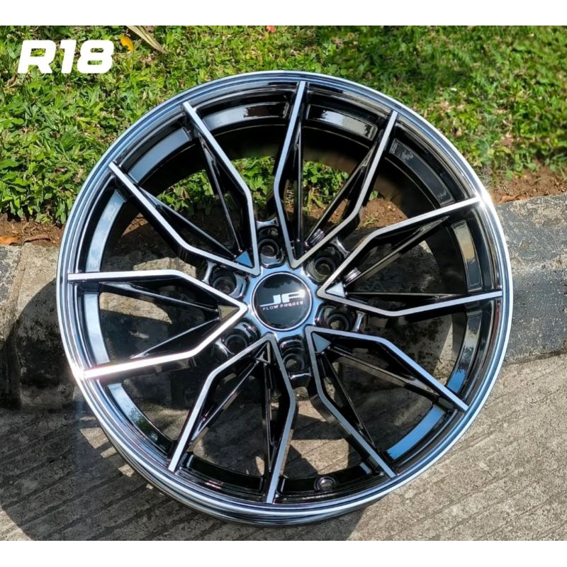 Jual velg racing mobil ring 18 JF LUXURY F12 velg racing mobil R18 velg ...