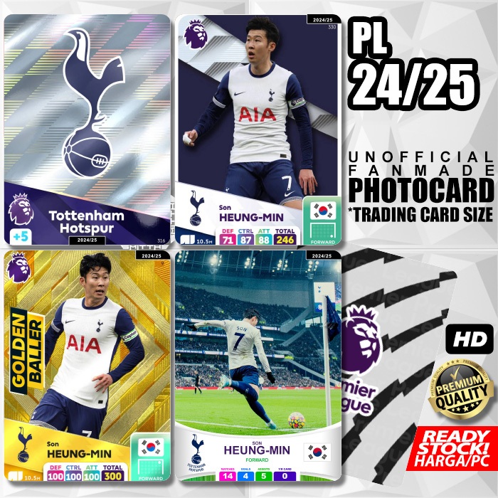 Jual Photocard Player PL 2024/25 dan 2023/24 Unofficial Photo Card ...