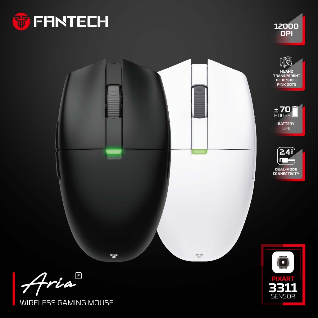 Jual Fantech ARIA II XD7 V2 / ARIA E XD7E Mouse Wireless Gaming ...