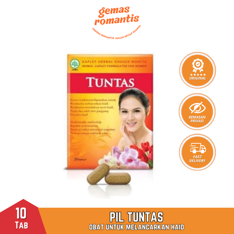 Jual Pil Tuntas Kapsul Isi 10 Kaplet Obat Herbal Alami Jamu Tradisional ...