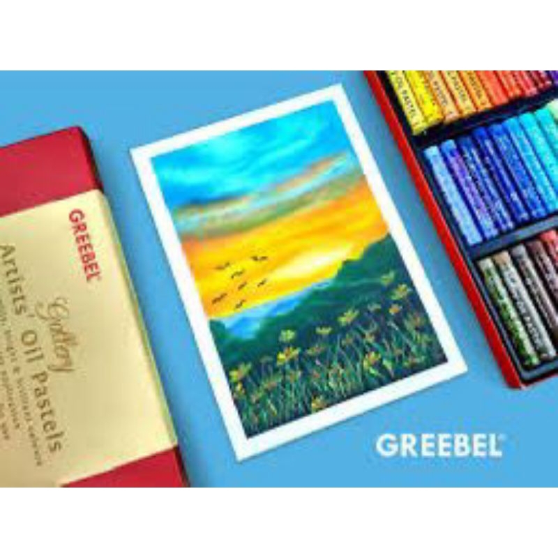 Jual Greebel Artist Oil Pastels 12C, 24C | Shopee Indonesia