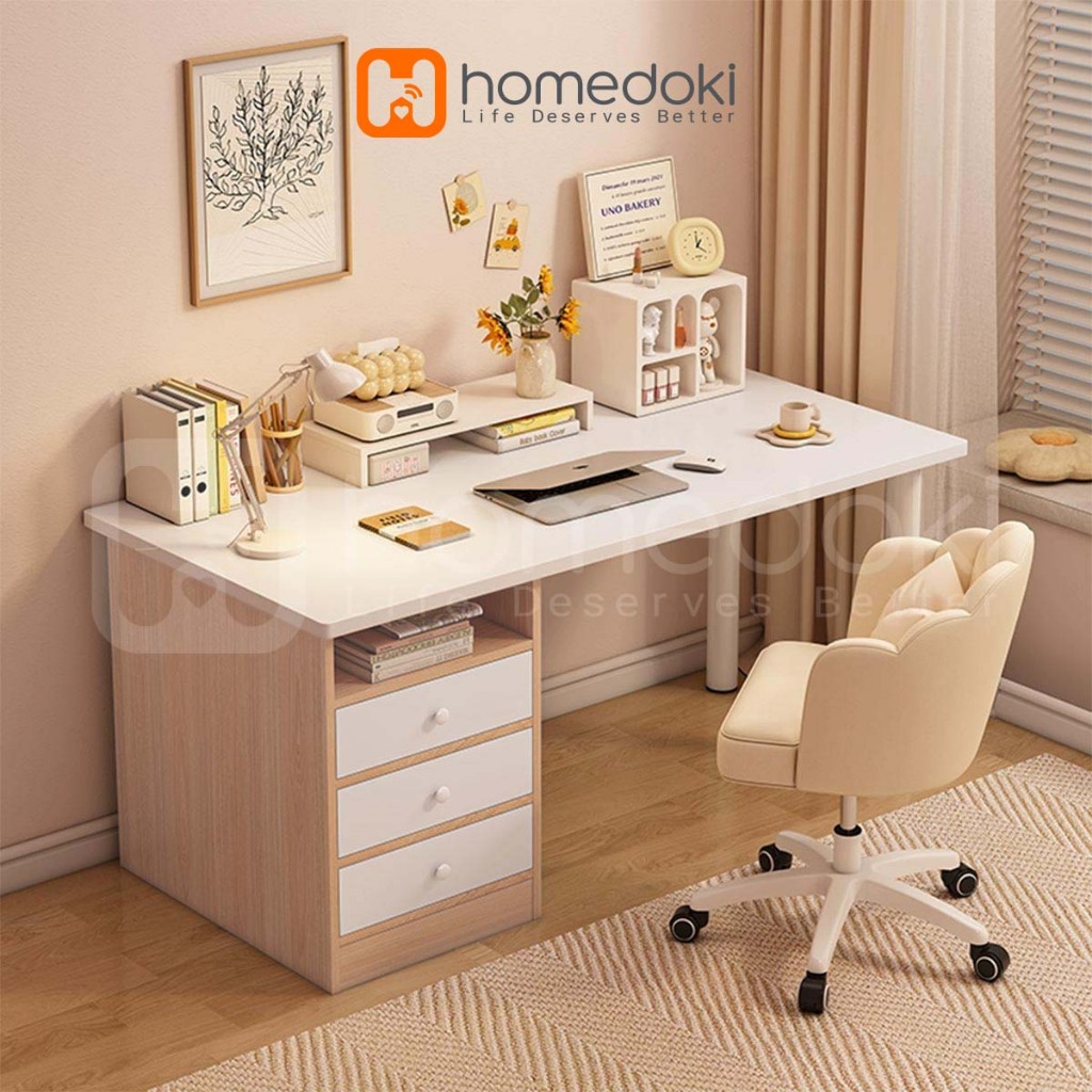 Jual Homedoki Meja belajar/Meja Komputer Minimalis/Meja kerja/ Meja ...