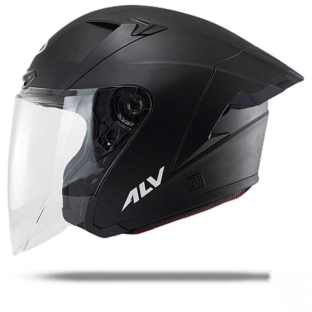 Jual ALV ULTRON PRO HELM HALF FACE SOLID STANDART SNI | Shopee Indonesia