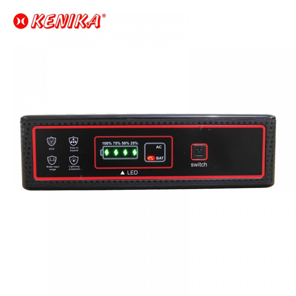 Jual KENIKA Portable Mini UPS DC POE 16000mAh 60watt max Lithium ...