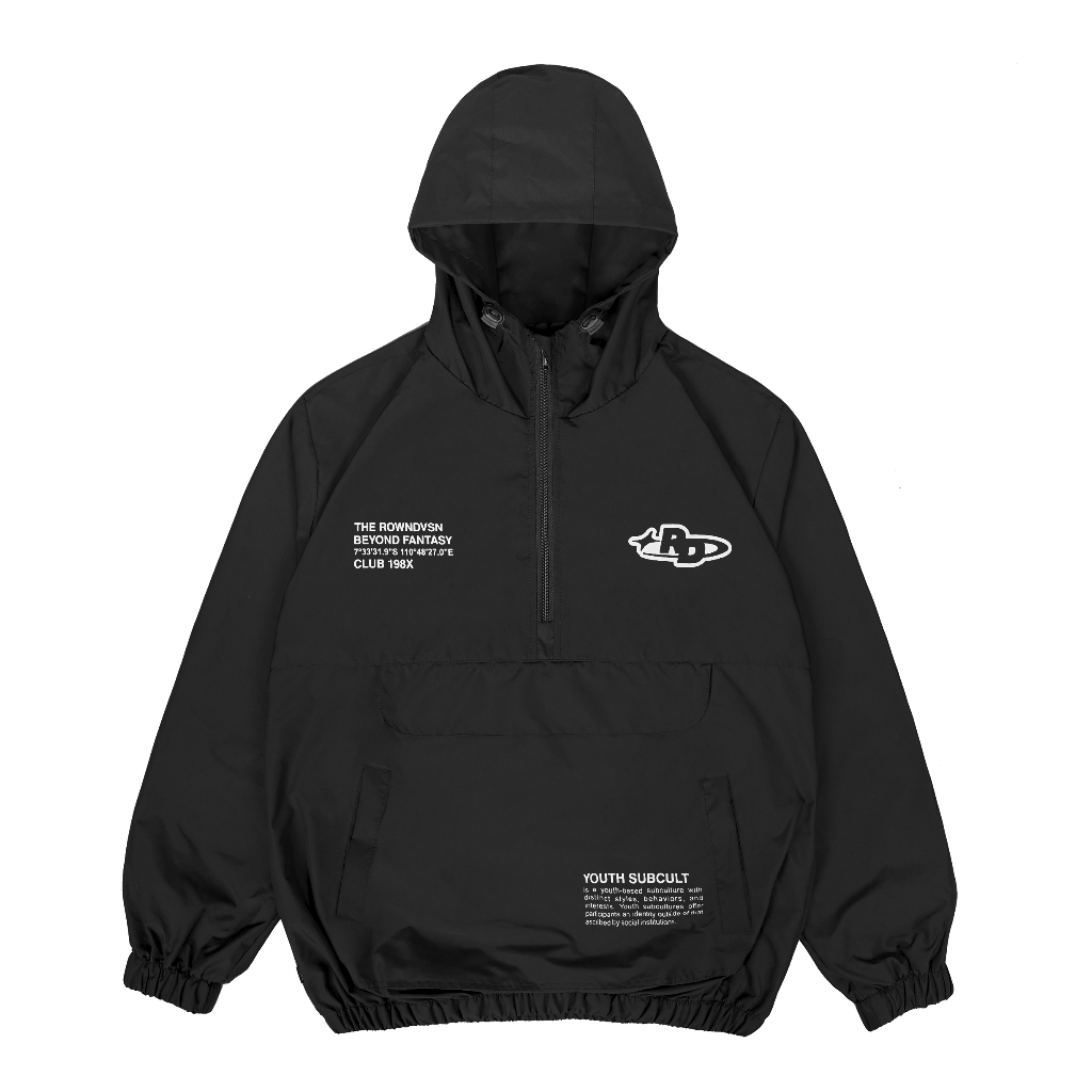 Jual Rown Division Storage Anorak Jacket - Rowndvsn Jaket Parasut ...
