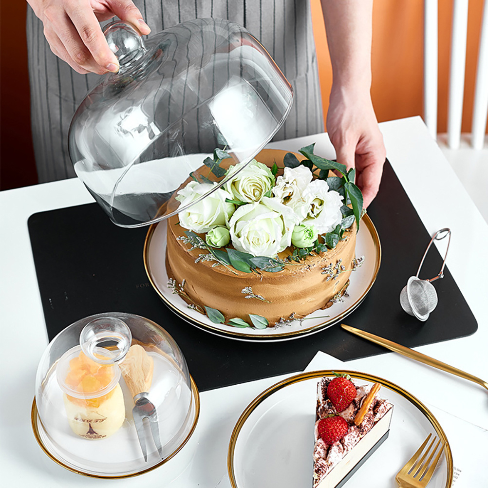 Jual Tempat Kue Tatakan Kue Ceramic Cup Cake Stand Cake Plate Glass ...