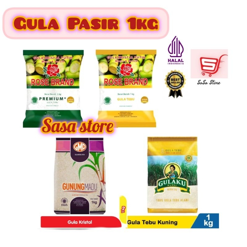 Jual GULAKU PREMIUM 1 KG GULA TEBU 1 KG GULA TEBU | Shopee Indonesia