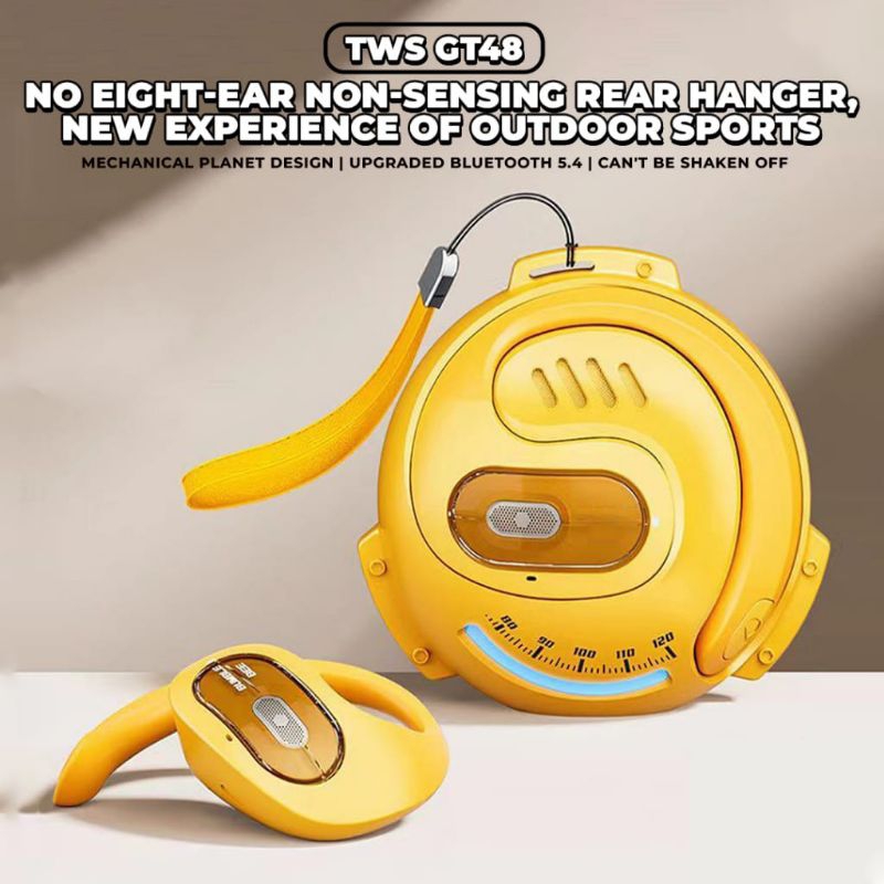 Jual Headset Bluetooth GT-48 TWS Noise Reduction Hifi Sound | Shopee ...