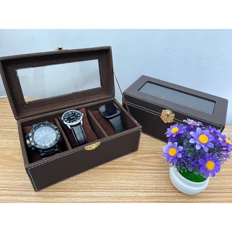 Jual Tempat jam tangan - Wadah jam tangan - Box jam tangan - Kotak ...