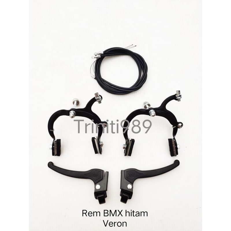 Jual Rem sepeda BMX komplit hitam Veron | Shopee Indonesia