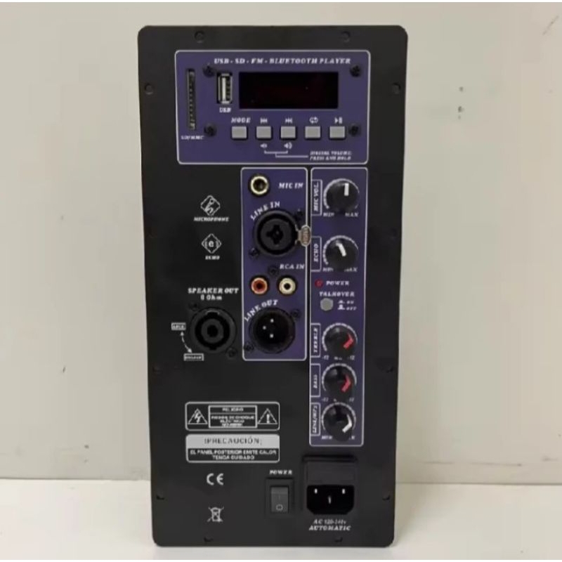 Jual Modul Power kit Class D 500 Watt Display Digital Bluetooth USB ...