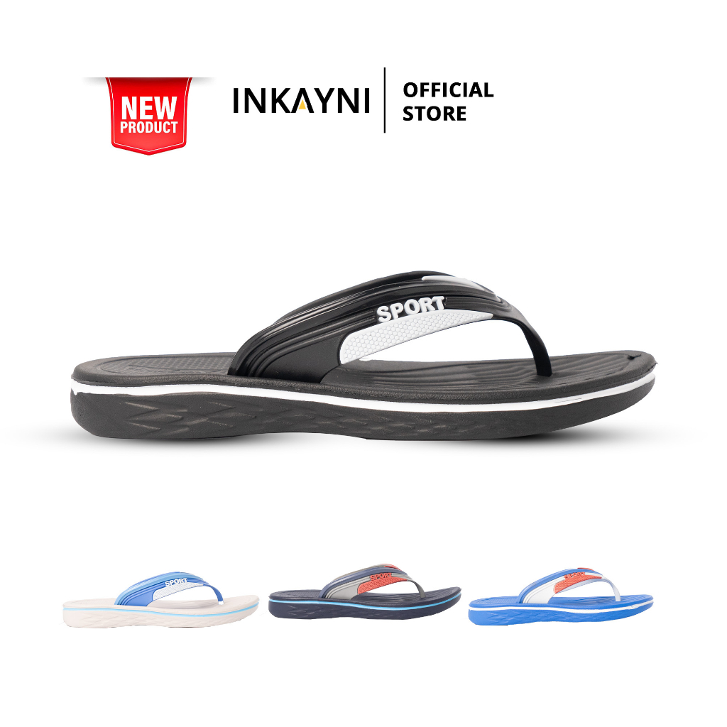 Jual INKAYNI Sandal Jepit Anak Laki-laki Size 30-35 Flip Flop Bahan ...
