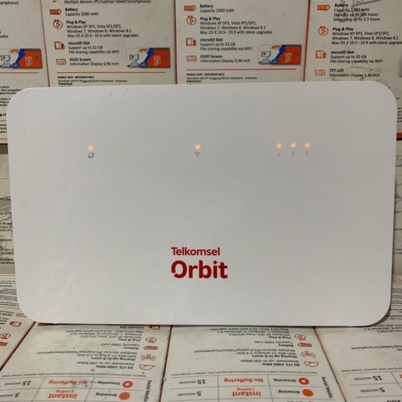 Jual Orbit Pro H2 B530-936 4G+ & Orbit H1 Huawei B311B-853 4G LTE T-Sel ...