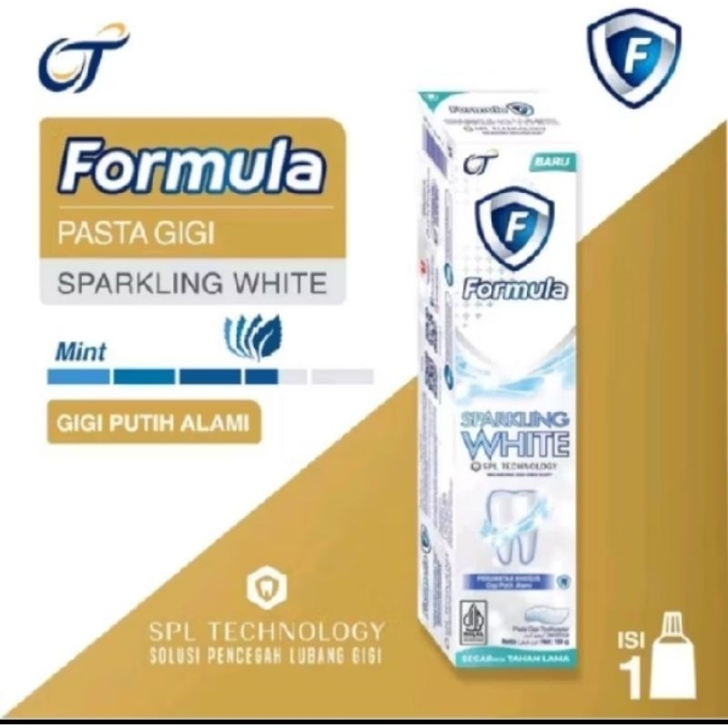 Jual Formula Pasta Gigi Sparkling White 160gr Spl Technology | Shopee ...