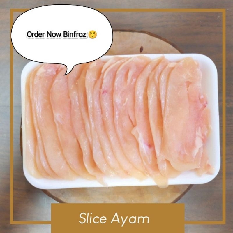 Jual Dada Ayam Slice Tanpa Tulang Slice Dada Ayam 500gram | Shopee ...