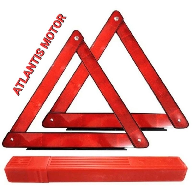 Jual SEGITIGA PENGAMAN MOBIL LIPAT TANDA PERINGATAN HAZARD REFLEKTOR ...