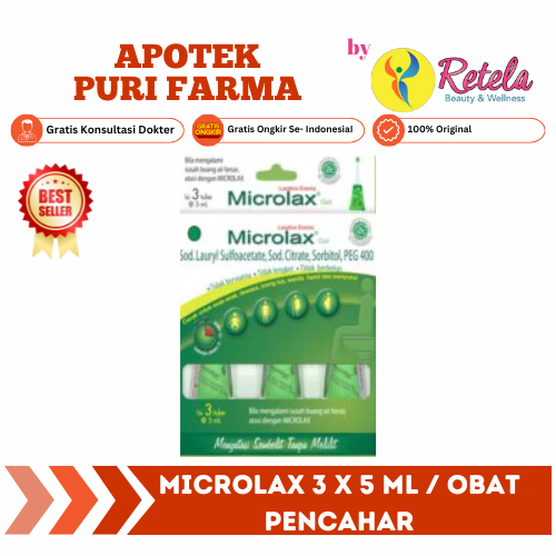 Jual Microlax 3 X 5 Ml/OBAT PENCAHAR/BAB | Shopee Indonesia